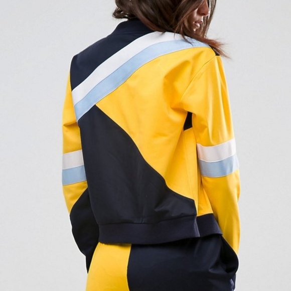 ASOS | Jackets & Coats | Asos Track Jacket With Mix And Match Sports ...